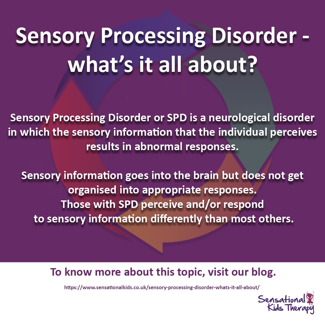 Sensory Processing Disorder What s It All About Sensational Kids